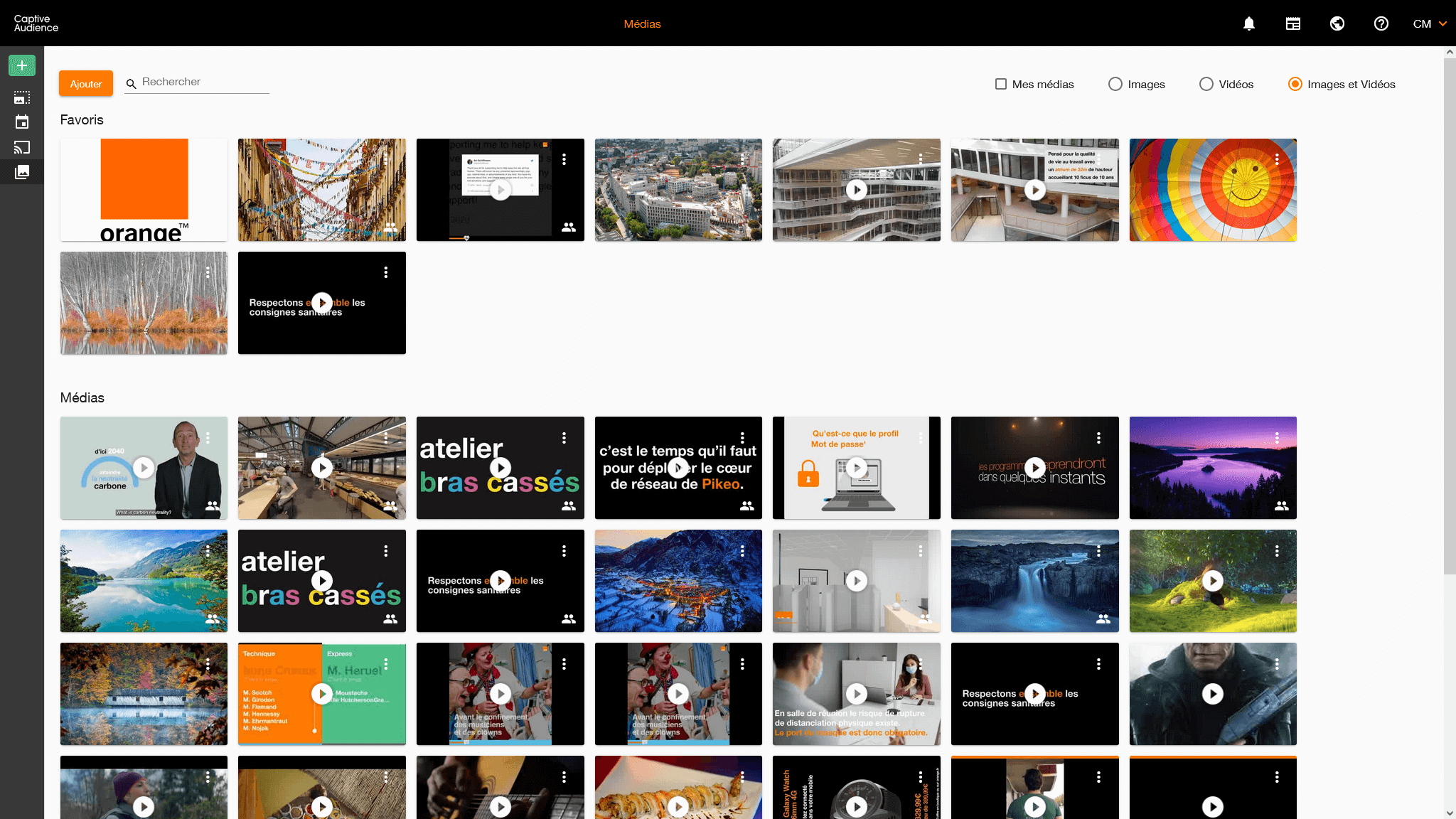 Globecast - Captive Audience: digital signage for Offices and Shops